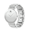 Movado Stainless Steel Sapphire Mirror 0607178 – Monica Jewelers