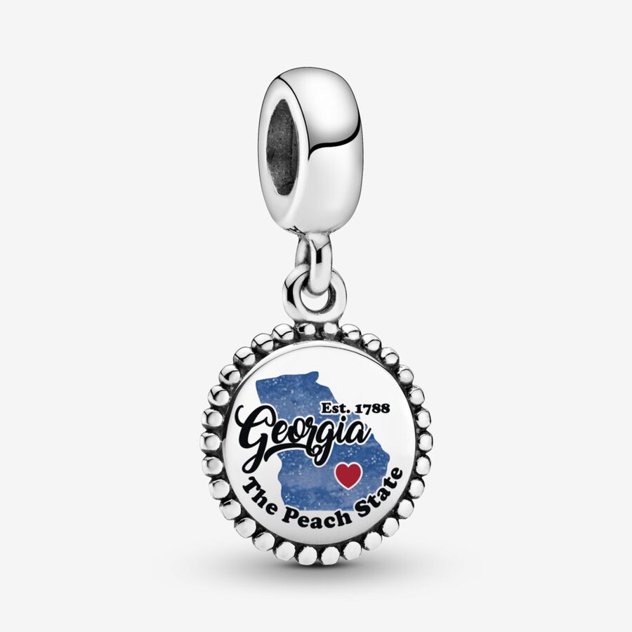 Georgia Map Dangle Charm – Monica Jewelers