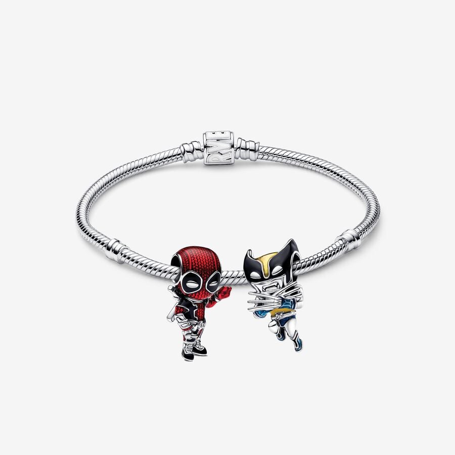 Deadpool and Wolverine Charm Bracelet Set – Monica Jewelers