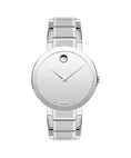 Movado Stainless Steel Sapphire Mirror 0607178 – Monica Jewelers