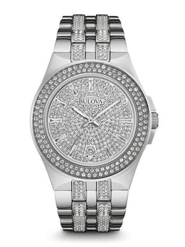 Bulova Swarovski Crystal watch 96b235 – Monica Jewelers